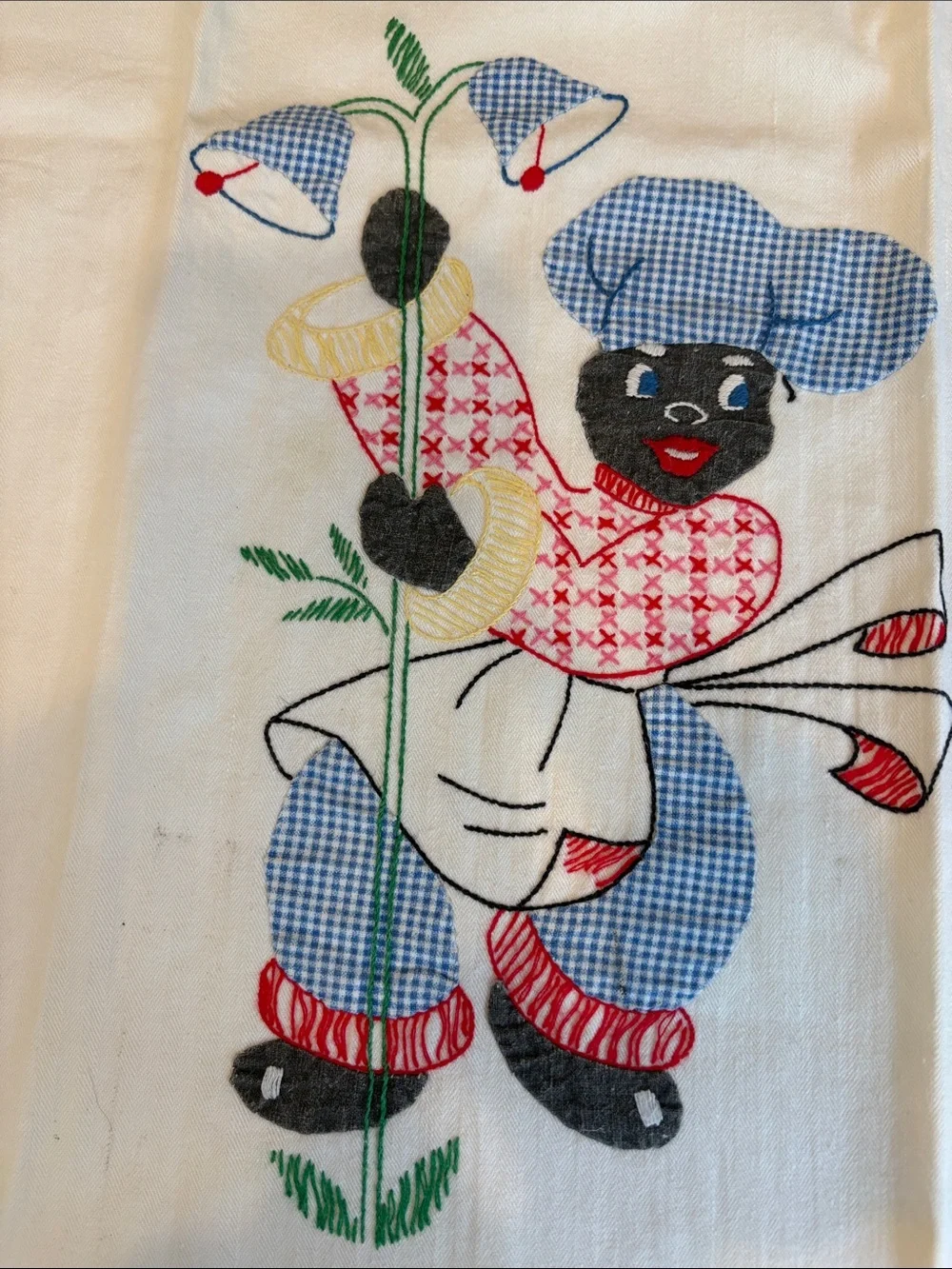 Kitchen | Vintage African American Flour Sack Tea Towels Set | Poshmark